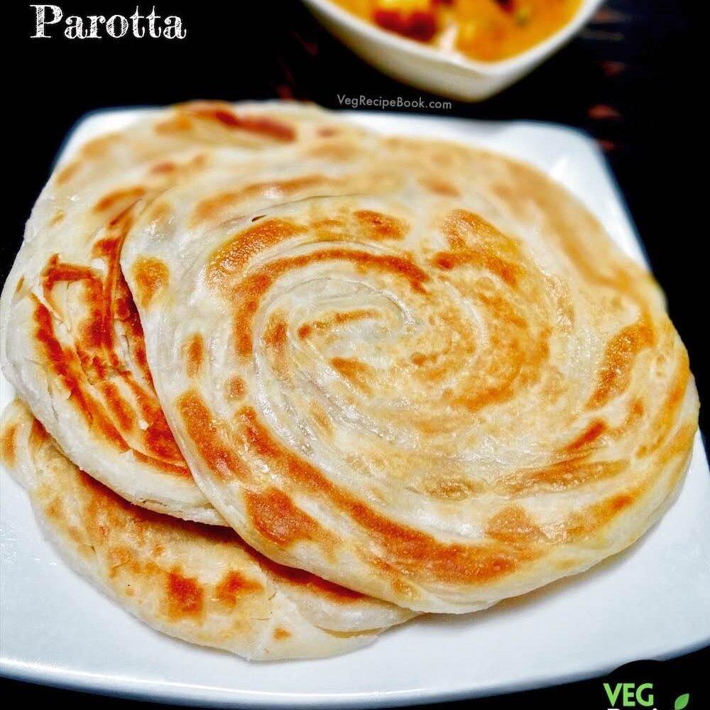 Kerala Parotta Recipe | Malabar Paratha - The Garus Kitchen