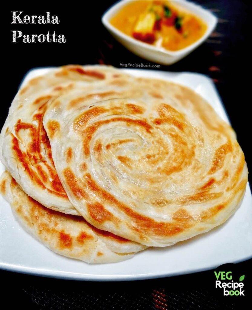 Kerala Parotta Recipe | Malabar Paratha - The Garus Kitchen