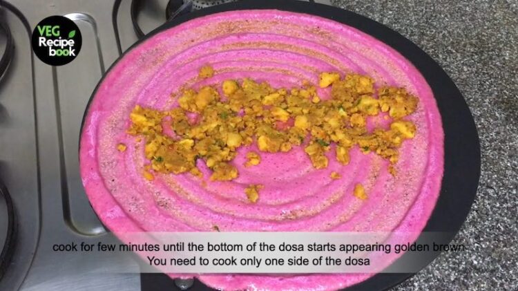 Beetroot Masala Dosa Recipe - The Garus Kitchen