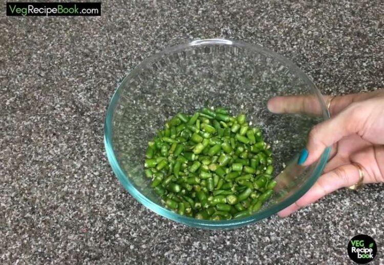 Green Chilli Pickle Recipe | Instant Chilli Pickle - The Garus Kitchen