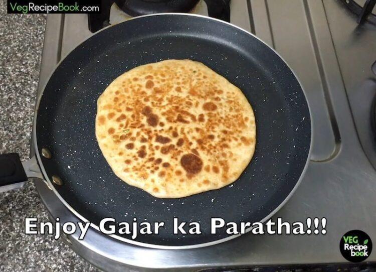 Gajar Paratha Recipe | Carrot Paratha Recipe - The Garus Kitchen