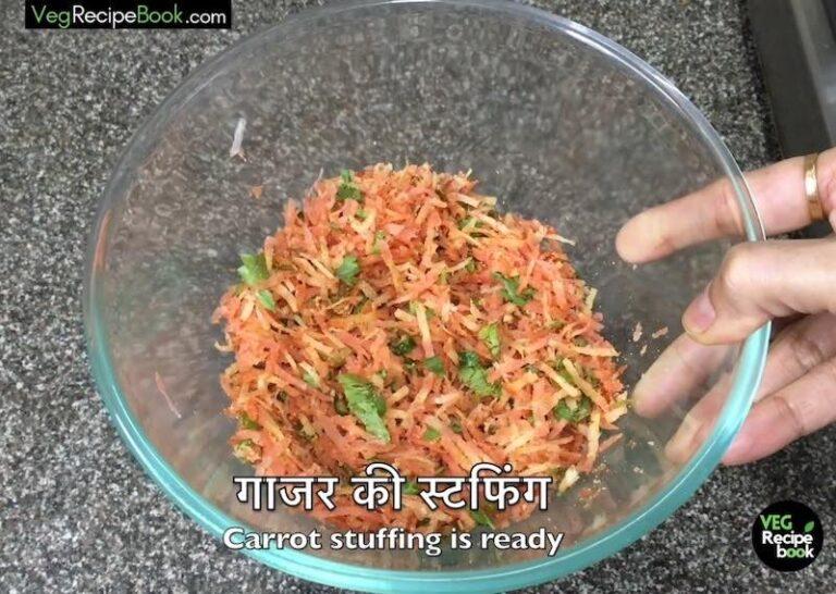 Gajar Paratha Recipe | Carrot Paratha Recipe - The Garus Kitchen
