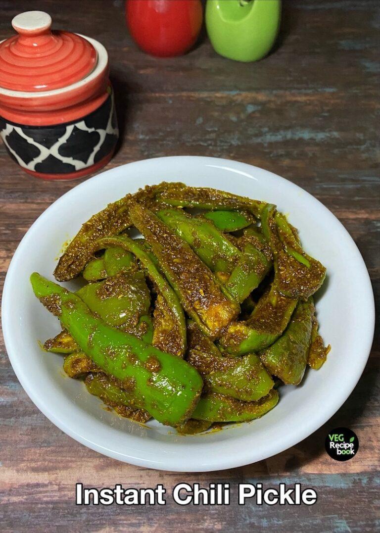Instant Green Chili Pickle Recipe | Hari Mirch ka Achar - The Garus Kitchen