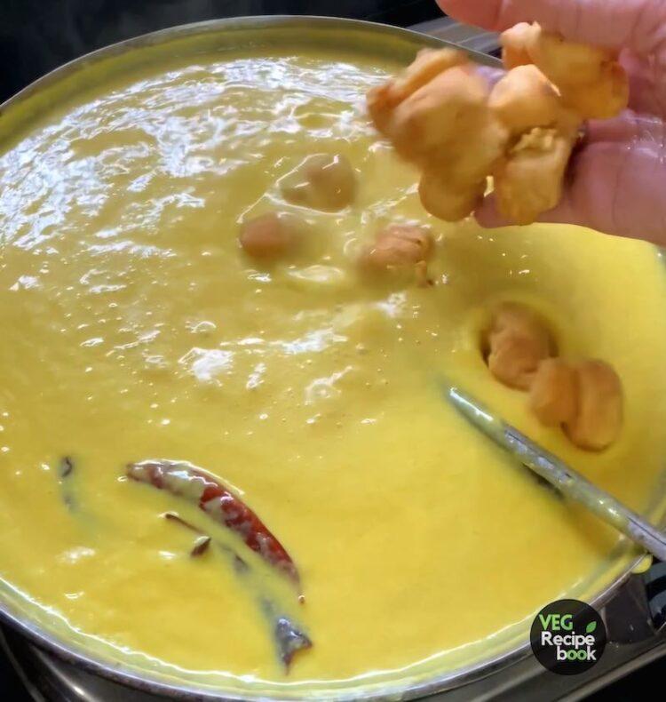 Kadhi Pakora Recipe No Onion No Garlic - The Garus Kitchen