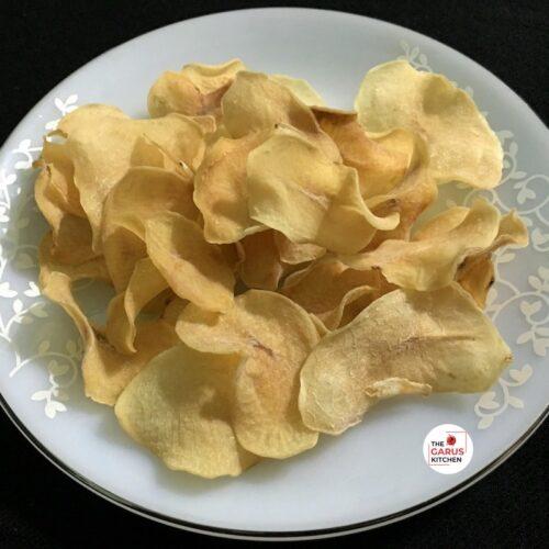 Homemade Aloo Chips Recipe | Sun Dried Potato Chips Recipe - The Garus ...