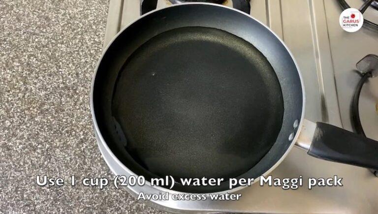 Plain Maggi Recipe | How to Make Perfect Dry Maggi - The Garus Kitchen