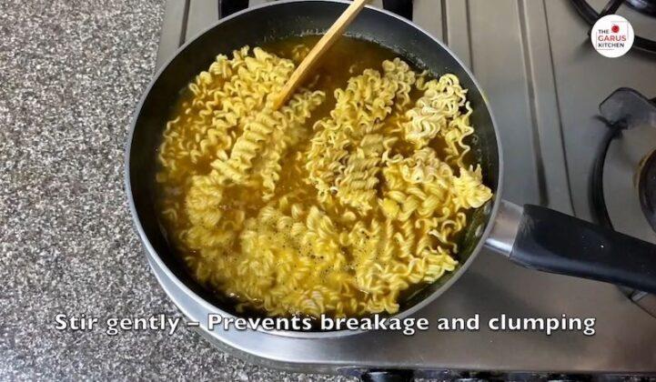 Plain Maggi Recipe | How to Make Perfect Dry Maggi - The Garus Kitchen