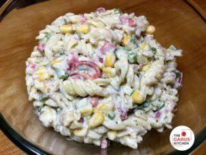 Cold Pasta Salad Recipe | Creamy Pasta Salad Recipe - The Garus Kitchen