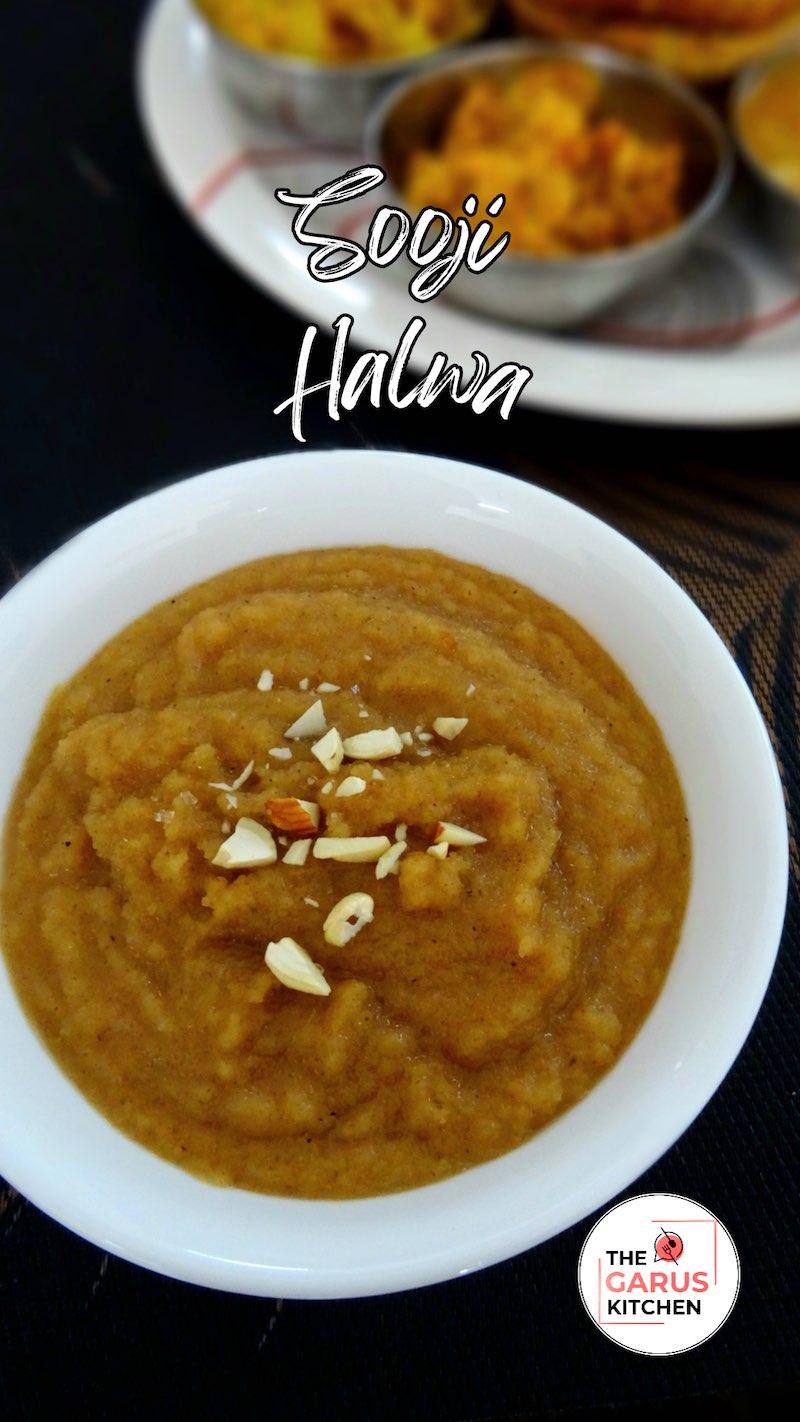 Sooji Halwa Recipe | Rava Halwa Recipe | Semolina Halwa Recipe - The Garus Kitchen
