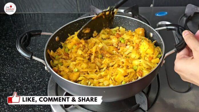 Cabbage Sabzi Recipe | Patta Gobhi Sabji Recipe Dhaba Style - The Garus ...